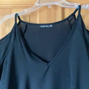 Double Zero | Tops | Double Zero Asymmetrical Blouse | Poshmark